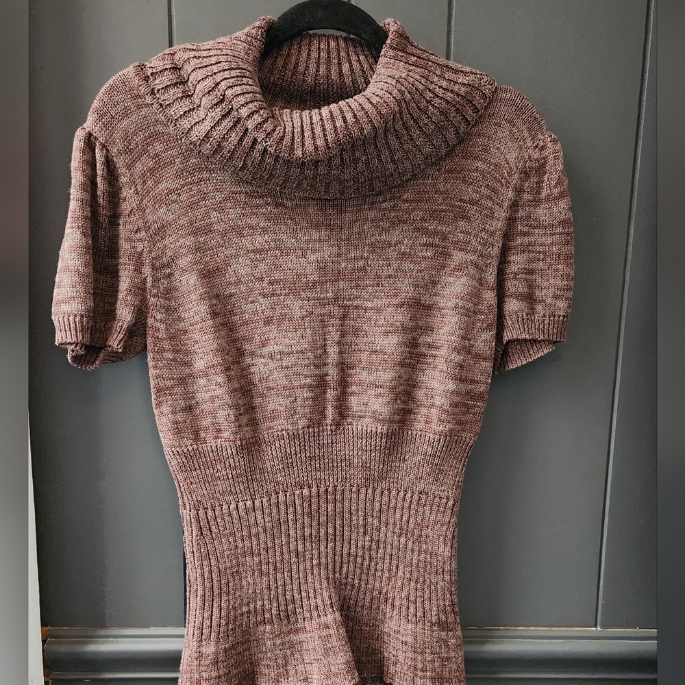 Peruvian Connection Short Sleeved Sweater - Gem